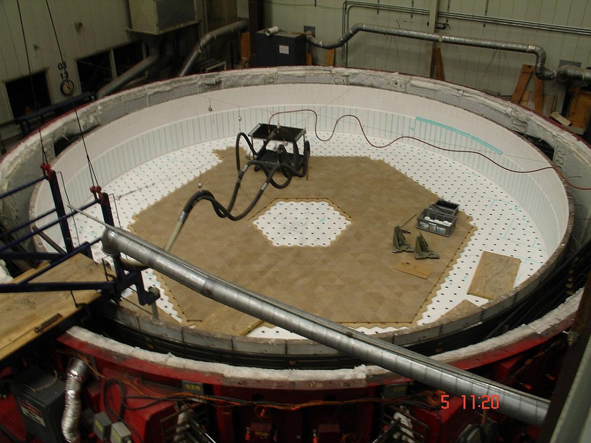 Second GMT Mirror Casting to Begin | Richard F. Caris Mirror Lab